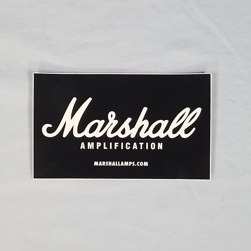 Marshall Amplification Sticker | Reverb