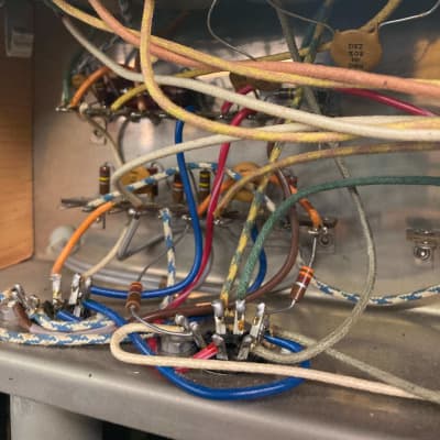 Gretsch 6163 Executive 1962 Grey with Original Speaker | Reverb