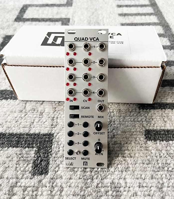 Malekko Quad VCA - Silver | Reverb