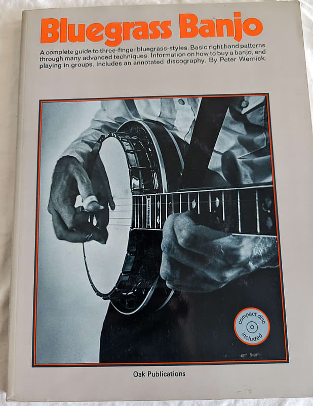 Bluegrass Banjo CD Sheet Music Song Book Songbook | Reverb