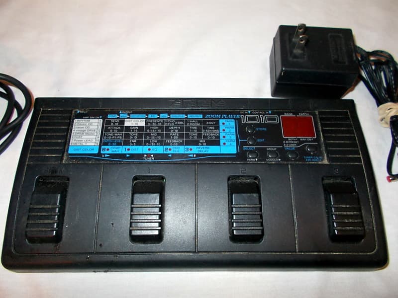 Zoom Model 1010 Advanced Guitar Effects Processor W/ Power | Reverb