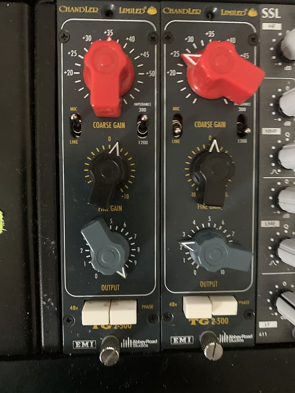 Pair of Chandler Limited TG2-500 500 Series Mic Preamp Module | Reverb