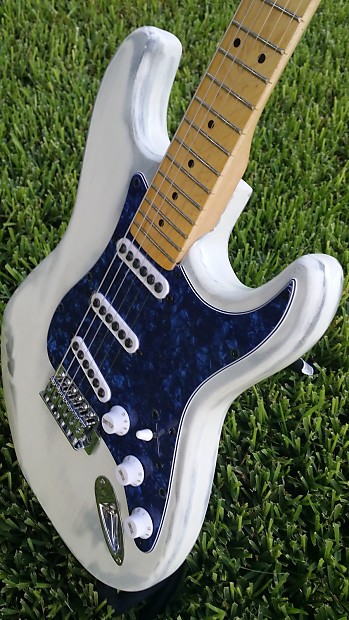 Custom Ash Stratocaster - Blizzard Strat | Reverb
