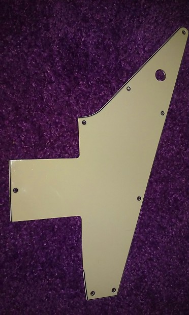 Pickguard Gibson Explorer Cream/Black/Cream 3ply Wd Music | Reverb