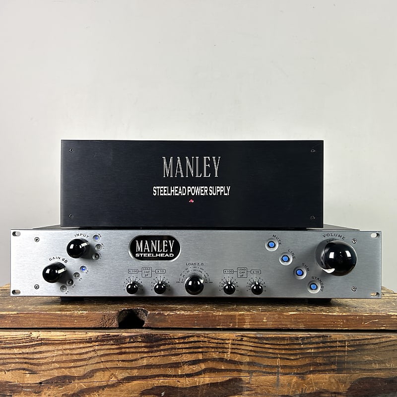 Manley Labs The Steelhead Phono Preamp 2002 - Black | Reverb