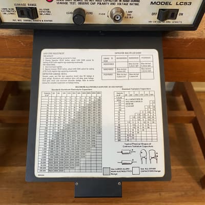 Sencore LC53 Z Meter Capacitor Tester / Inductor Analyzer | Reverb