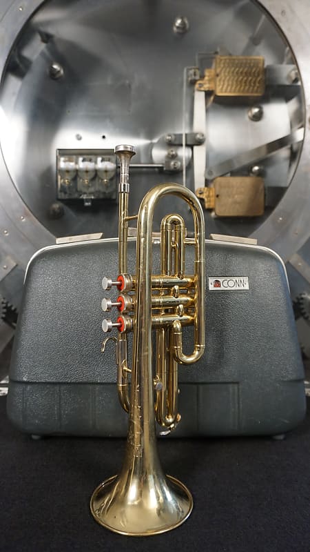 Conn Director Cornet w/ Vintage Conn Case | Reverb