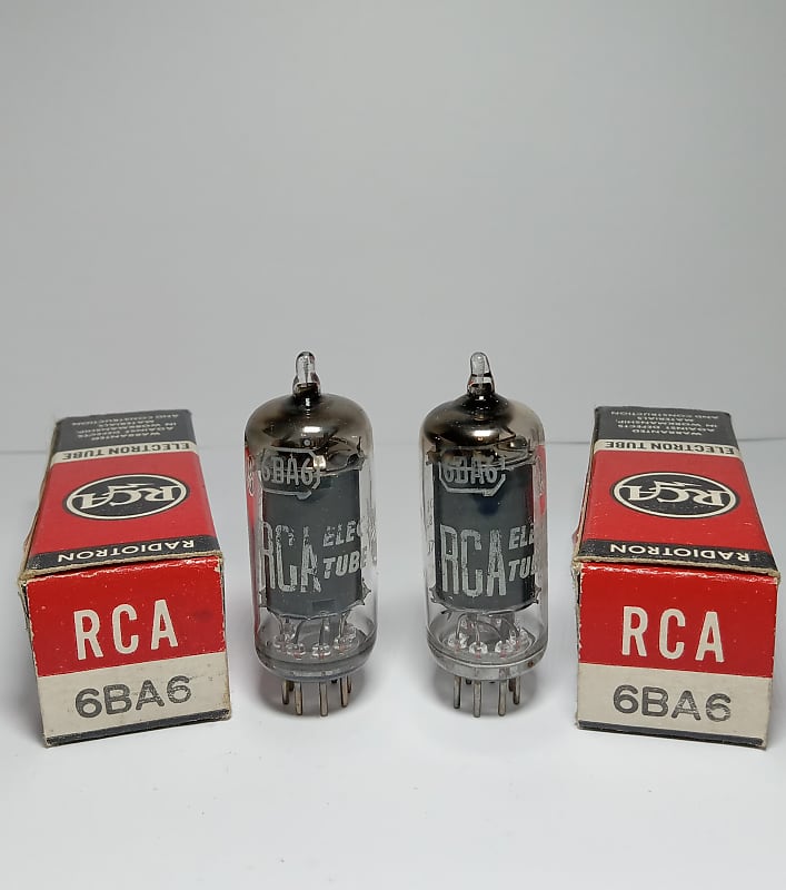 Pair of RCA 6ba6 Hickock 800 tested . | Reverb
