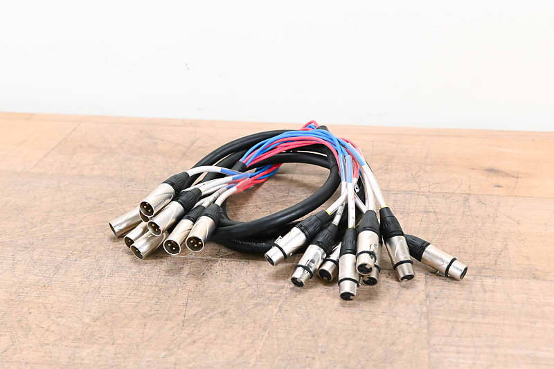 Seismic Audio SARLX-8x10 8-Channel XLR Snake Cable - 10' | Reverb