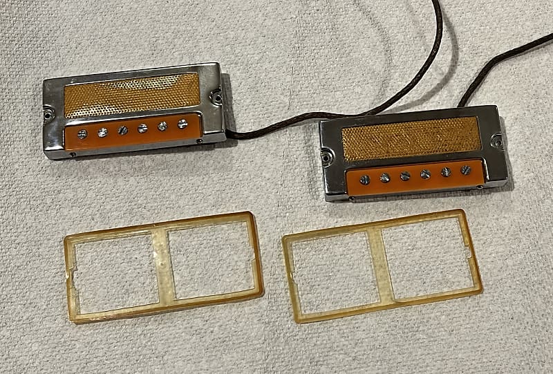 Guyatone Vintage Gold foil Pickups 60’s Japan Coodercaster | Reverb
