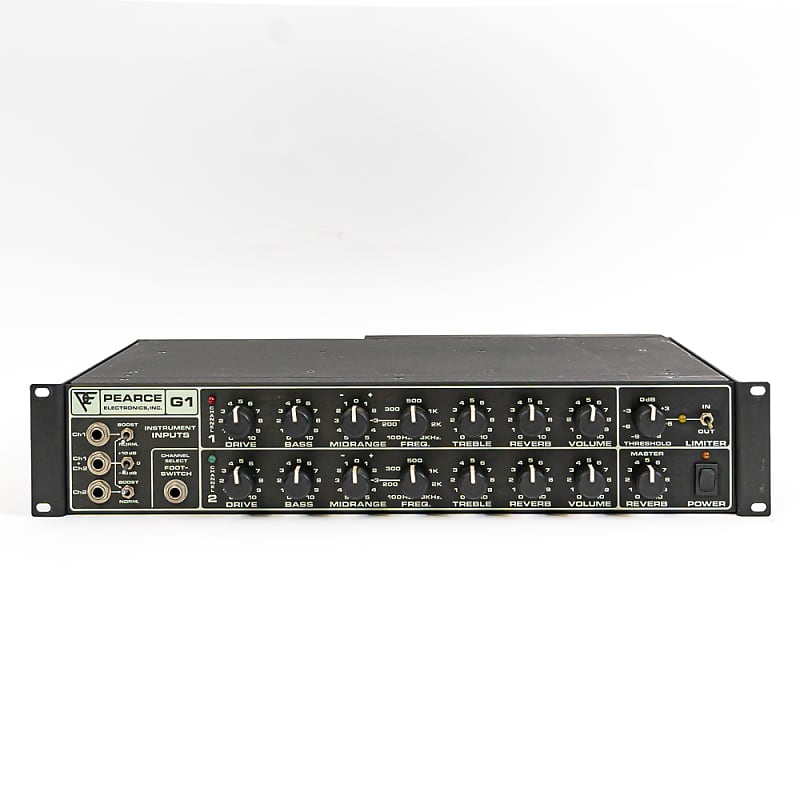 Pearce G1 Solid State Rackmount Guitar Amp Head - Versatile | Reverb