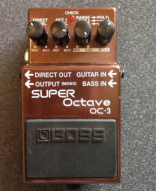 Boss OC-3 Super Octave | Reverb