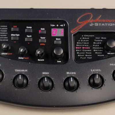 Johnson J-Station Preamp Effect Processor 1990s | Reverb