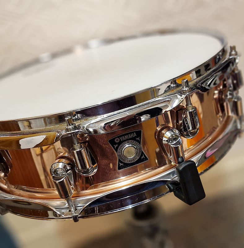 Yamaha 14x4 Copper Snare Drum Piccolo 2000s - Copper | Reverb