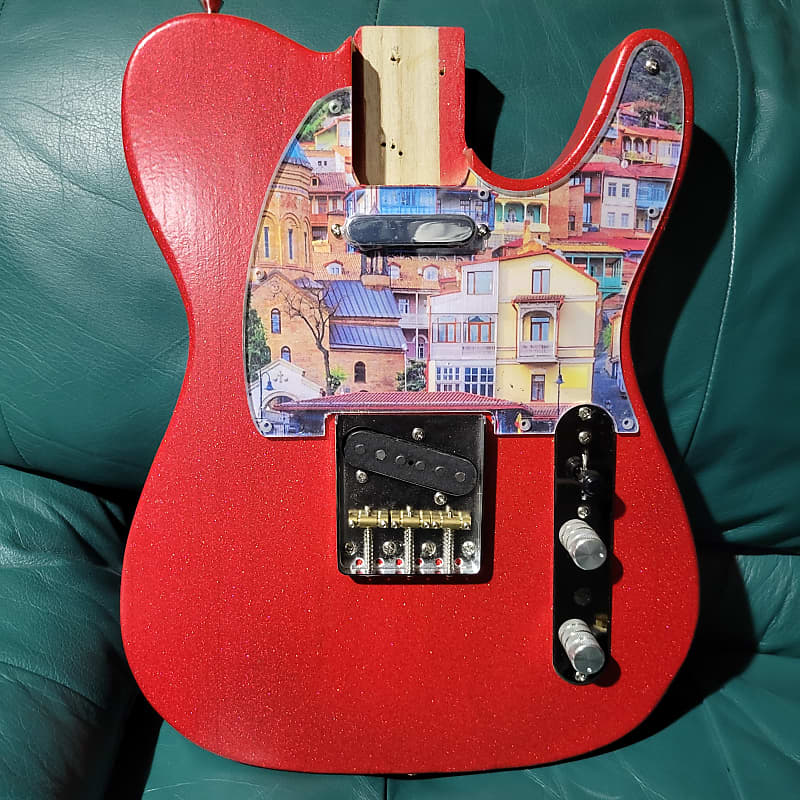 Jim Cat Red Glitter | Reverb