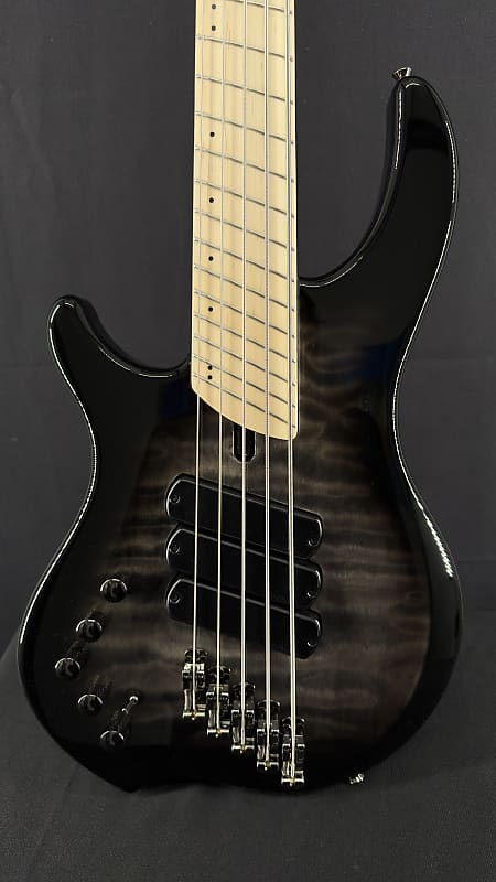 Dingwall Left-Handed Combustion 5 in Blackburst with Quilt | Reverb