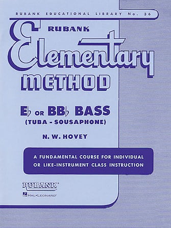 Rubank Elementary Method - Bass/Tuba (B.C.) Elementary Method | Reverb