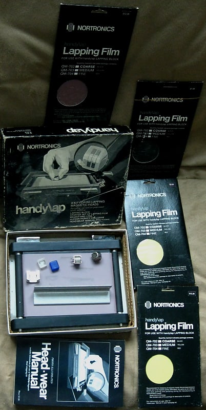 Nortronics Handilap (Tape Head Lapping Kit) 1976 | Reverb