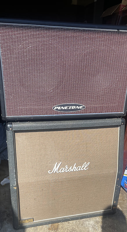 Marshall 412 with 2 rare Eric Johnson speakers | Reverb