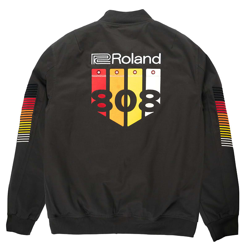 808 Bomber Jacket - CHARCOAL/GREEN / XL | Reverb