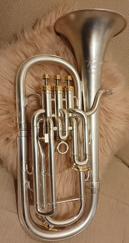 Alto Horn BESSON New Standard - Mat Silver | Reverb