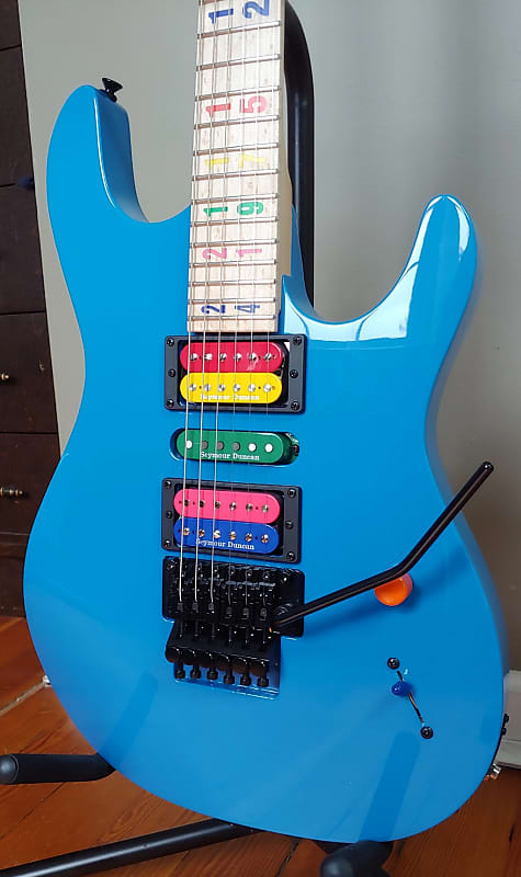 Kiesel Jason Becker JB24 Grabber Blue | Reverb
