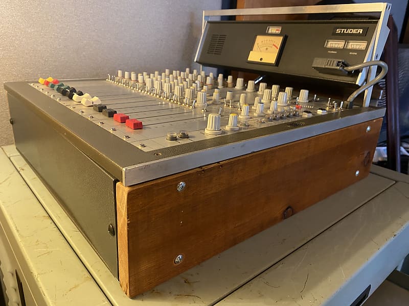 Studer 169 Professional Audio Mixing Console ‘70s - Silver | Reverb