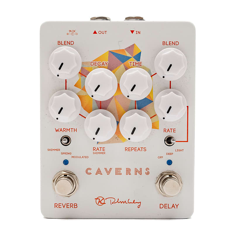 Keeley - Caverns V2 - Delay/Reverb Pedal 2nd Version, w/ Box | Reverb