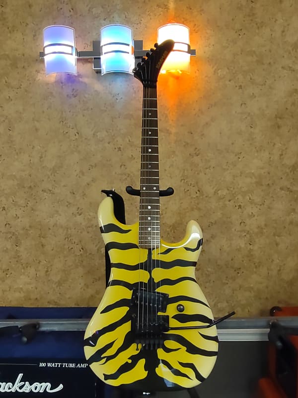 Kramer Beretta George Lynch model 1987 - Tiger stripe | Reverb