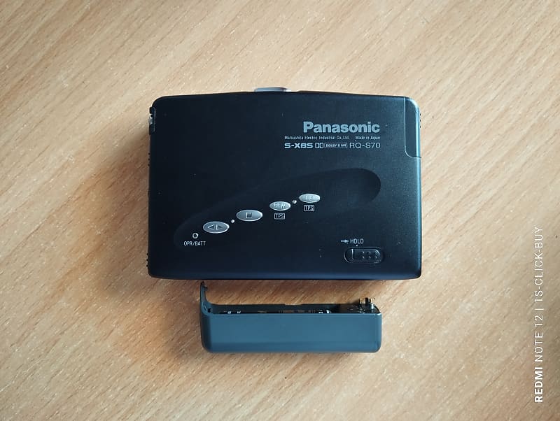 Panasonic Walkman Cassette player RQ S70 Black working video | Reverb