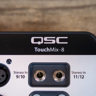 QSC TouchMix-8 Touch Screen Compact Digital Mixer | Reverb