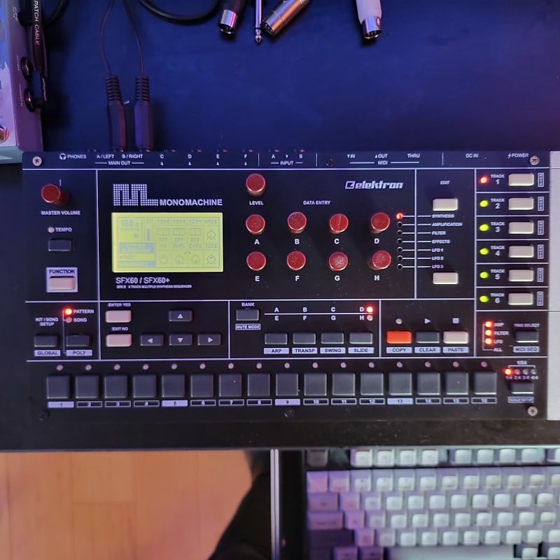 Elektron Monomachine SFX-6 Keyboard! | Reverb