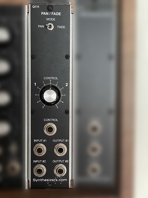 Synthesizers.com Q111 Pan / Fade Module 2010s - Black | Reverb