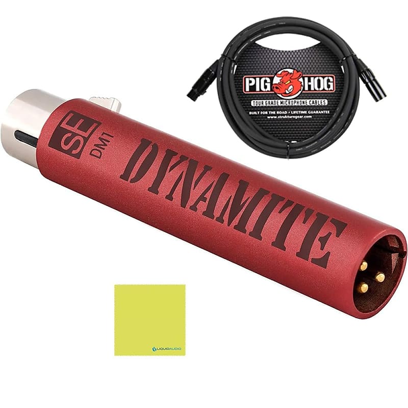 sE Electronics DM1 Dynamite Ultra-slim Active Inline Preamp | Reverb