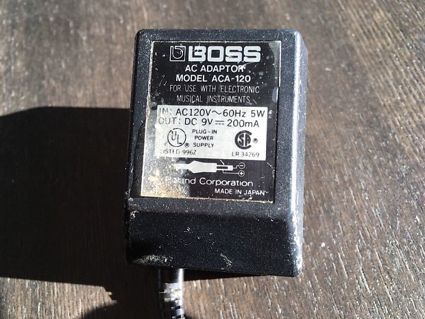 Boss ACA-120 Vintage AC Adaptor Made In Japan | Reverb Canada
