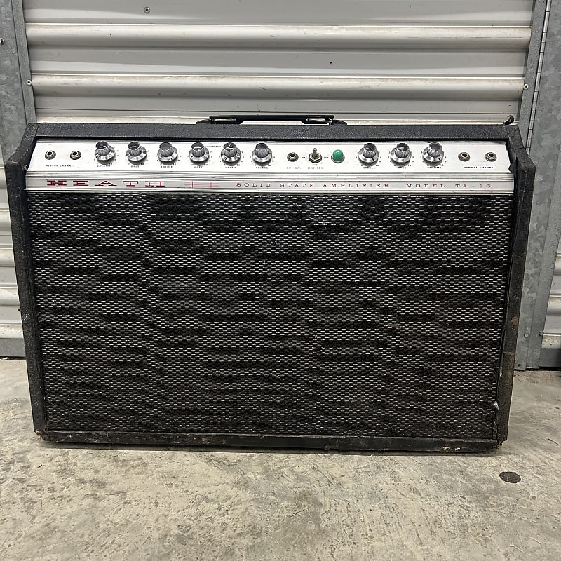 Heathkit Heath Starmaker TA-16 2x12 Solid State Guitar Combo | Reverb