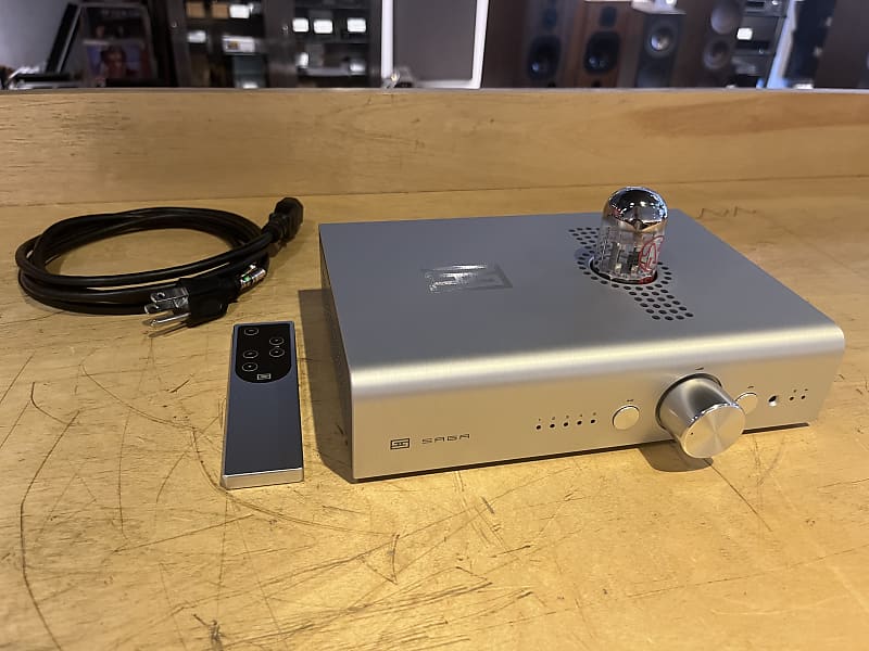 Schiit SAGA+ Hybrid Tube Preamp w/ Remote, Manual, & Box - | Reverb