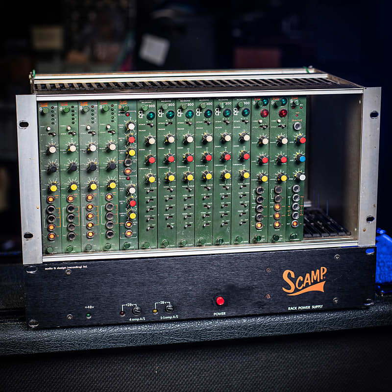 ADR Scamp Audio & Design Recording Scamp Rack W/ PSU 501 525 | Reverb