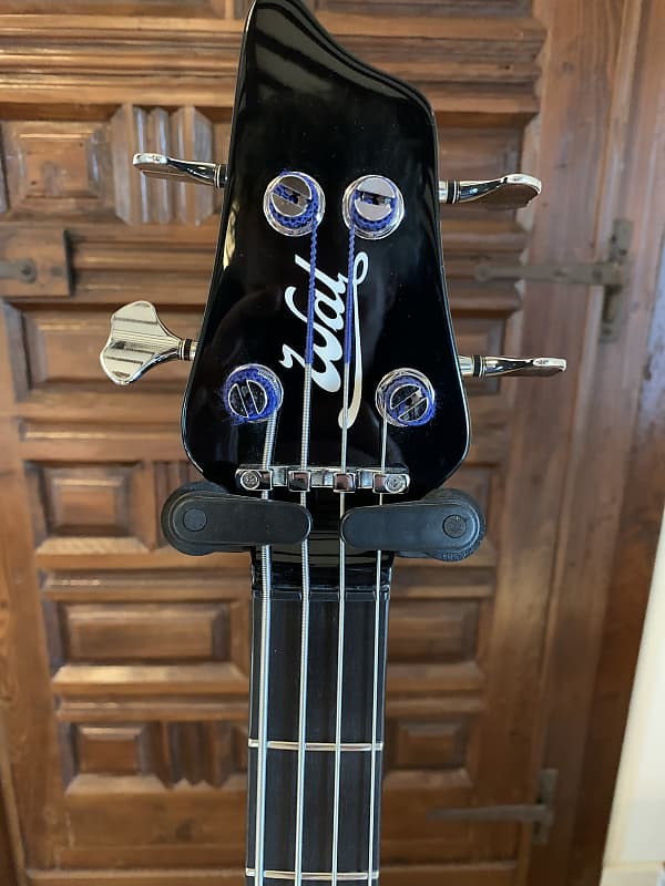 Wal Wal / Sims 4 string bass one-off unique 2020 Black | Reverb