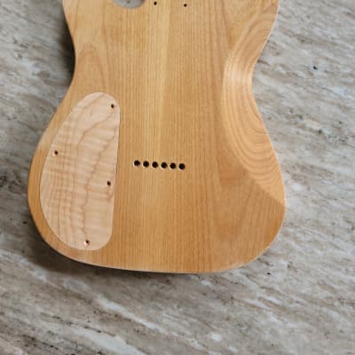 Renegade GuitarWorks T Style Body - Book Matched Flame Maple | Reverb