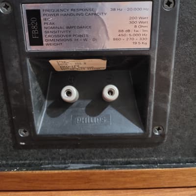 Phillips FB-820 Floor Standing speakers | Reverb