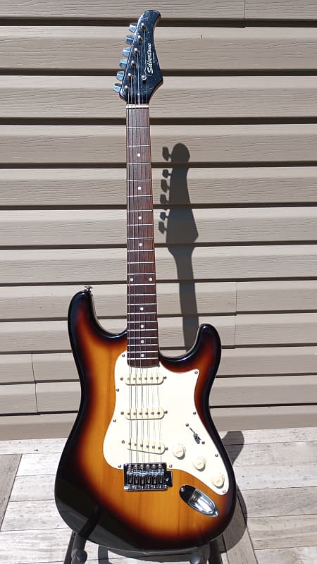 Silvertone by Samick SS10/TS Tobacco burst | Reverb