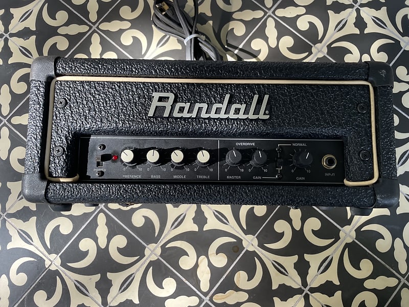 Randall RG20 RG200ES 1990 - Black | Reverb