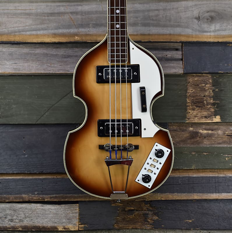 Greco VB-360 Beatle Bass 1975 Tobacco Burst | Reverb