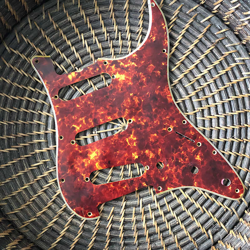 Spitfire Stratocaster Tortoiseshell Pickguard - John Mayer 64 | Reverb