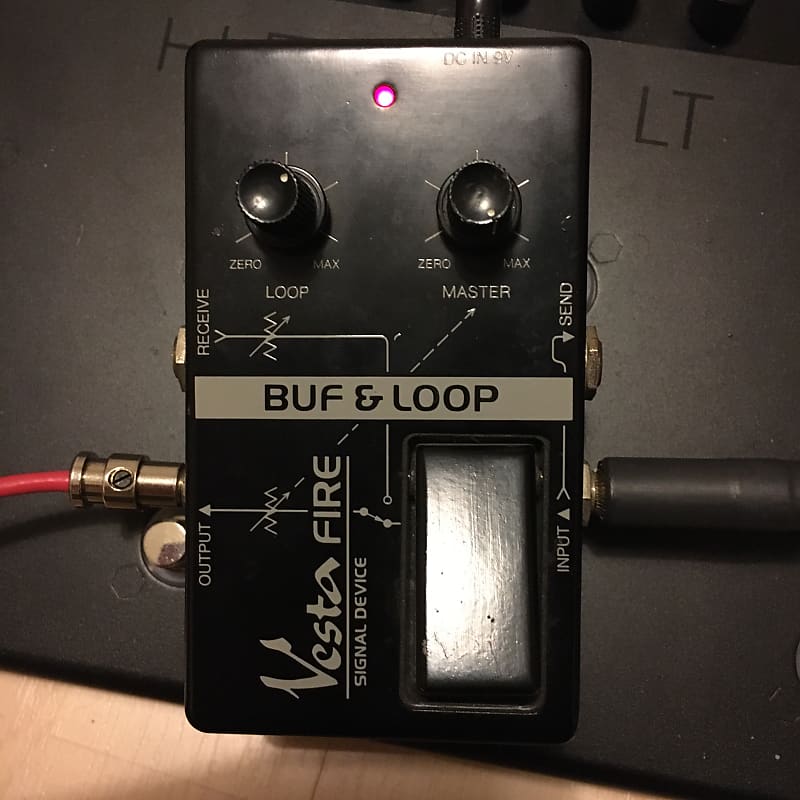 Vesta Fire Buf & Loop 1980s Black | Reverb