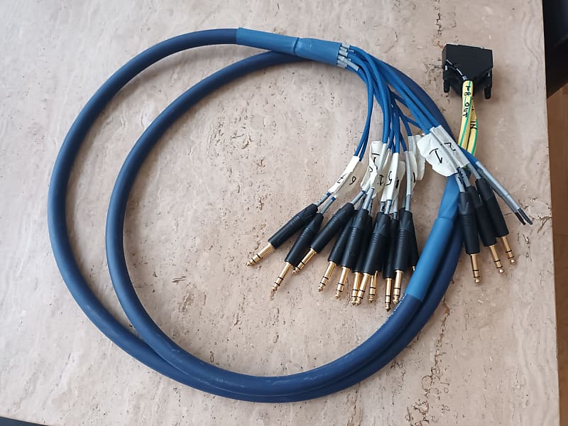 Vandamme 16 Way D Sub to TRS Snake 2022 - Blue | Reverb