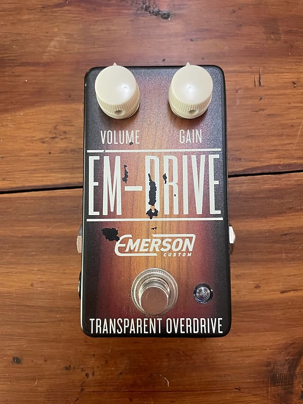 Emerson EM-Drive Transparent Overdrive 2010s - Sunburst | Reverb