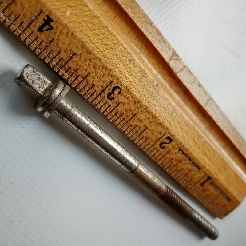 Ludwig&Ludwig 1+ 3 3/8"Tension T-Rod Snare Drum/Tom Nickel | Reverb