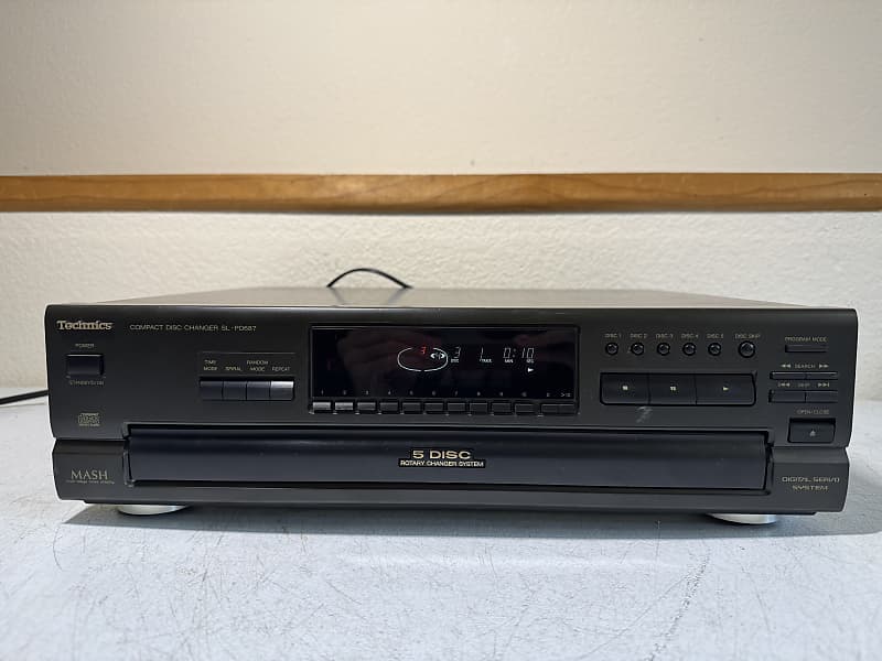 Technics SL-PD687 CD Changer 5 Compact Disc Player HiFi | Reverb